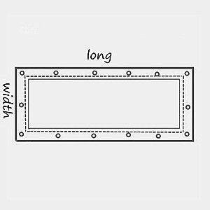 MAHFEI Privacy Screen, Shading Net 90% Shading Rate Privacy Protection   Sunscreen with Metal Holes Tear Resistance Terrace Balcony Railing (Color : Brown, Size : 0.9x2.7m)