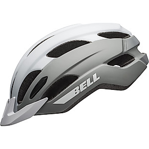 BELL Trace Adult Recreational Bike Helmet - Matte White/Silver (Discontinued), Universal Adult (53-60 cm)
