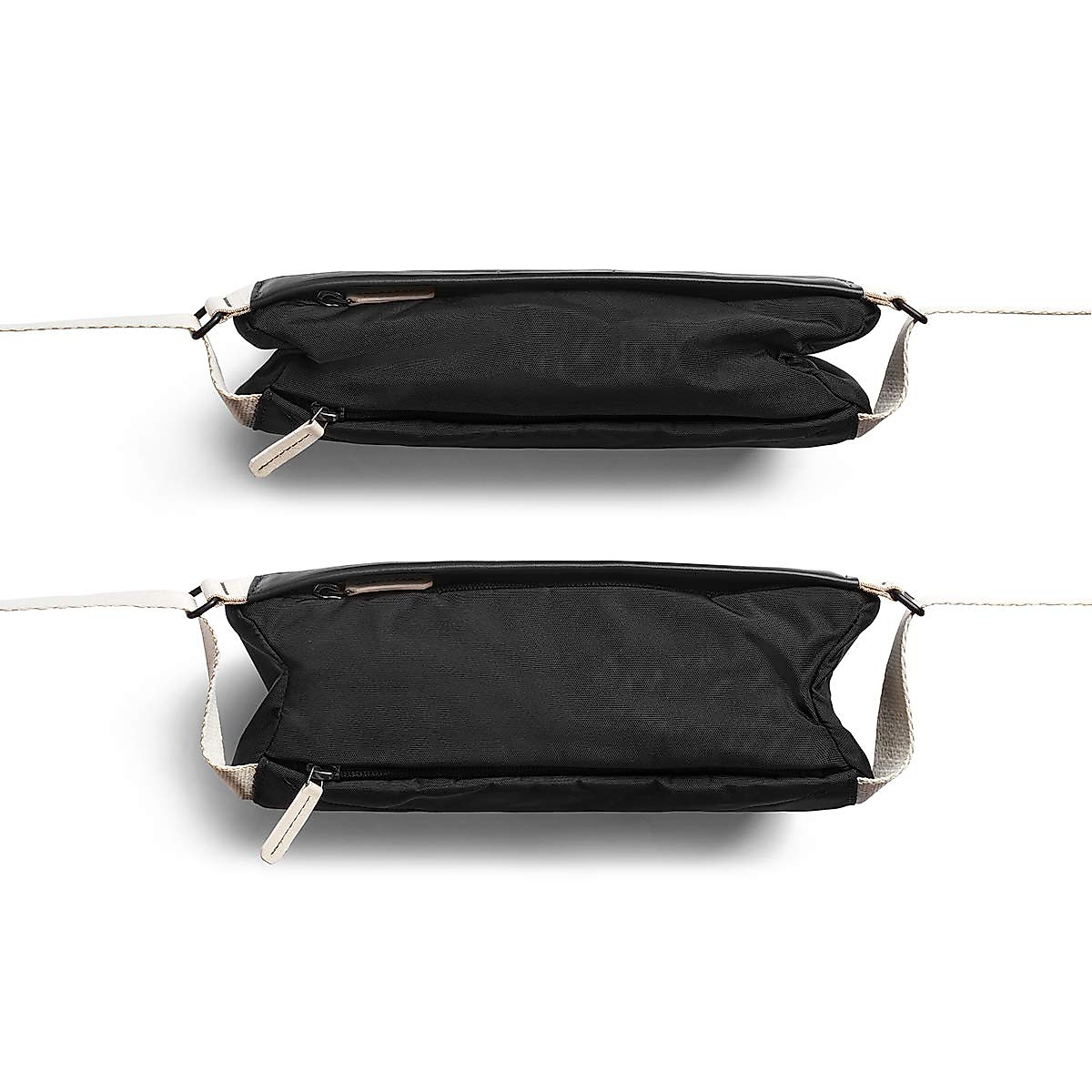 Bellroy Sling Mini Bag - Premium (Leather Crossbody Bag For Women, Men, 4L) - Black Sand