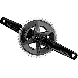 SRAM Rival AXS Crankset with Quarq Power Meter - 172.5mm, 12-Speed, 46/33t Yaw, 107 BCD, DUB Spindle Interface, Black, D1