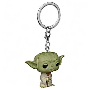 Funko POP Keychain: Star Wars - Yoda, Multicolor, One Size