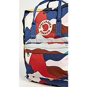 Fjallraven Women's Kanken Backpack, Summer Landscape, Print, Blue, One Size
