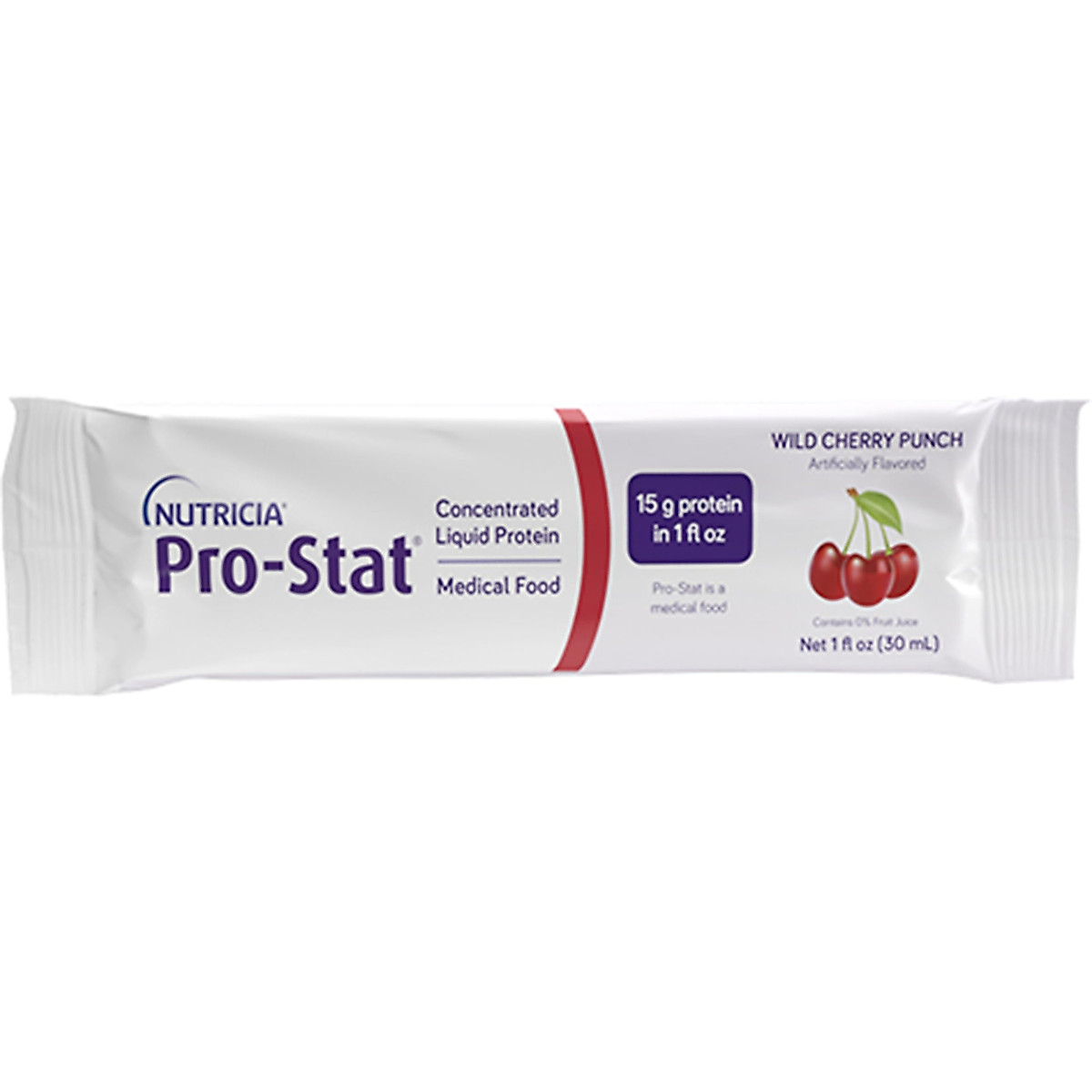 Pro-Stat Sugar Free, Wild Cherry Punch - 1 oz Packet (Pack of 96)