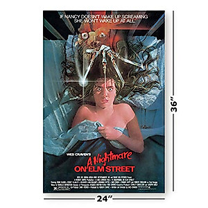 Nightmare On Elm Street A Movie Poster (Regular Style) (Size: 24 x 36 inches)