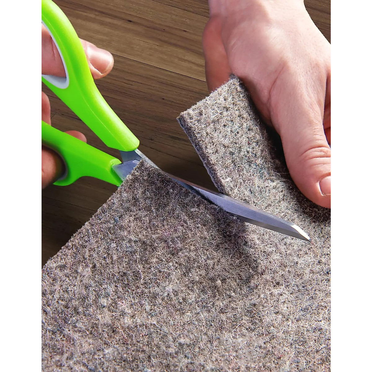 Unique Loom Uni-Luxe Dual Surface Felt and Rubber Non-Slip Rug Pad 1/4" Thick (8'x 10')