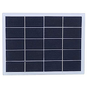 BTER Polycrystalline Silicon Silicon Solar Panel, Solar Panel Charger, Solar Chargers Solar Panel Module for Outdoor Light DIY Garden Light