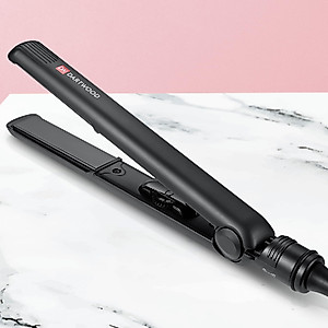 Dartwood 40W Portable Ceramic Hair Straightener - Professional Salon Styling Tool Appliances to Help You Look Your Best (Black)