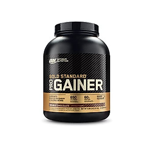 Optimum Nutrition GS Pro Gainers Weight Gainer Protein Powder,Double Rich Chocolate, 5.09 Pounds (Packaging May Vary)