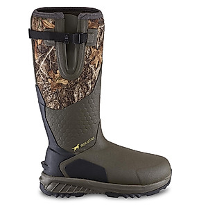 Irish Setter, MudTrek, Unisex, 17", Waterproof, Insulated 800g, Adjustable Full Fit, Hunting Boot, Realtree Edge, 11 E (Wide)
