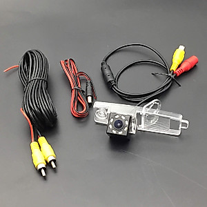 for Toyota Highlander/Kluger 2006~2014 Car Rear View Camera+8LED Back Up Reverse Parking Camera/Plug Directly