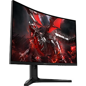 MSI G271C, 27" Gaming Monitor, 1920 x 1080 (FHD), VA, 165Hz, FreeSync Premium, HDMI, Displayport, Tilt