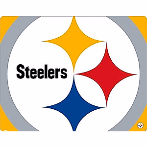 Skinit Decal Gaming Skin compatible with PS4 Controller - Officially Licensed NFL Pittsburgh Steelers Large Logo Design
