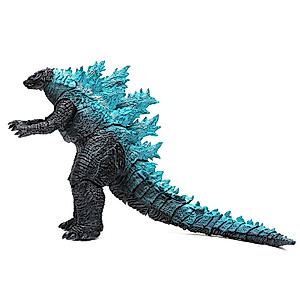 FULONNGCO Toys- Action Figure - Dinosaur Toy Monster King Action Figure Statue Model Toy Decoration Head-to-Tail 12 '' (Blue)