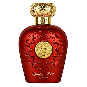 Lattafa Perfumes Opulent Red for Unisex Eau de Parfum Spray, 3.4 Ounce (137662)
