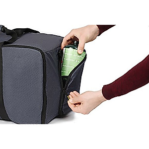 Grill Carry Bag for Masterbuilt - Storage Case Cover for Masterbuilt MB20030819 & Smoke Hollow 205 Tabletop Gas BBQ - Pockets for Propane & Accessories - Heavy Duty, Padded & Weatherproof