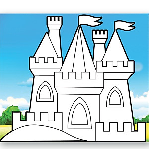 Toykraft: Sand Art Kit House, Sand Art Games, Art Kit for Kids, Games for Kids Ages 7-12, Gift for Girls Boys Ages 7-12, Fantasy Homes