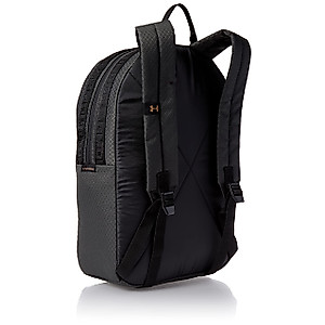 Under Armour Loudon Ripstop Backpack, (003) Black/Black/Metallic Light Copper, One Size Fits All