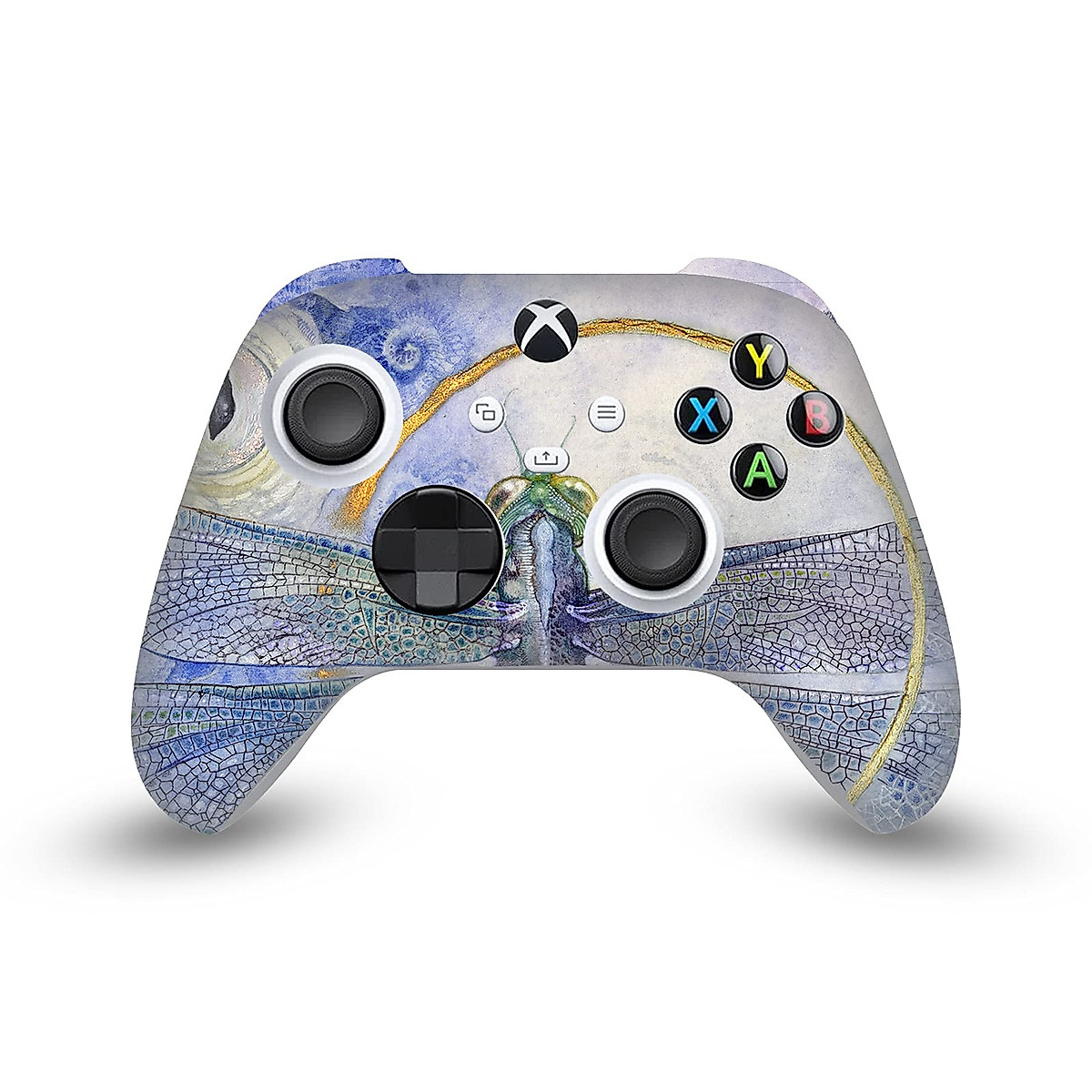 Head Case Designs Officially Licensed Stephanie Law Dragonfly Art Mix Vinyl Sticker Gaming Skin Decal Cover Compatible With Xbox Series X/S Controller