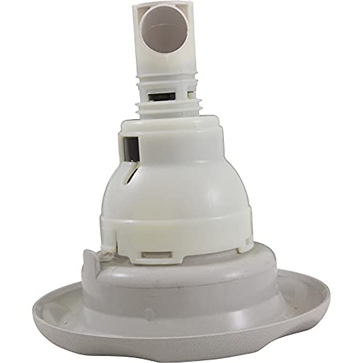 Waterway Plastics Jet Intl, WW Power Storm, 5" fd,Dir,Text Scal, Sterling Silver