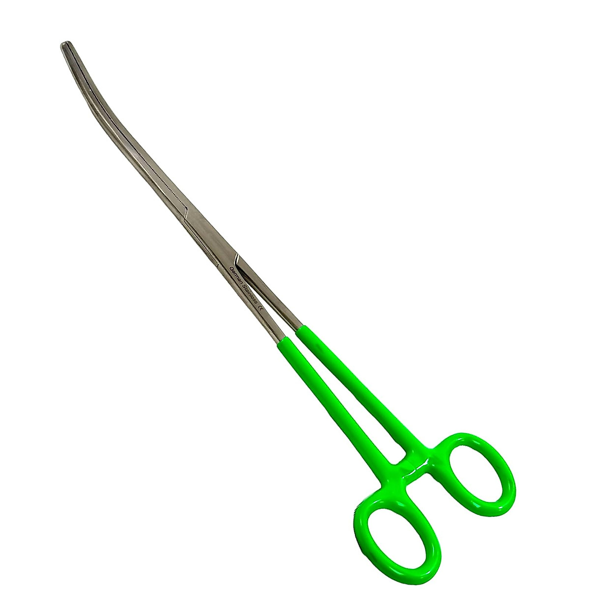 German Stainless Curved Forceps, Hemostat Forceps clamp 10" (Cynamed Brand) … … … …