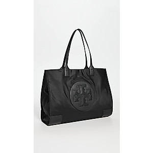 Tory Burch Women's Ella Tote, Black, One Size