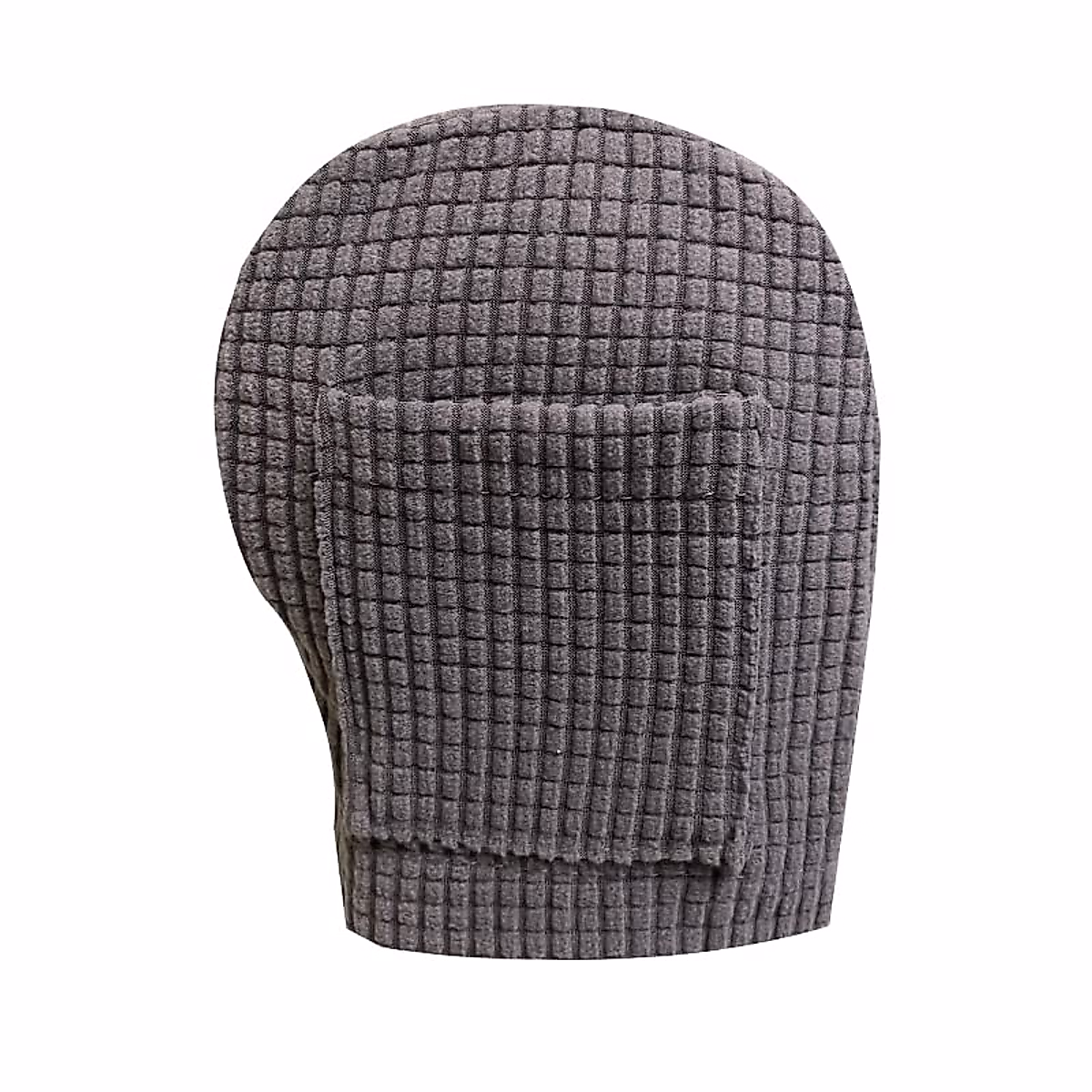 BADASS SHARKS Sofa Armrest Protectors for Armchairs, Sofas, Non-Slip Armchair, 2PCS/Set Fleece Premium Armrest Covers Stretchy Chair Sofa Couch Arm Protector Stretch Fit (Grey with Pocket)