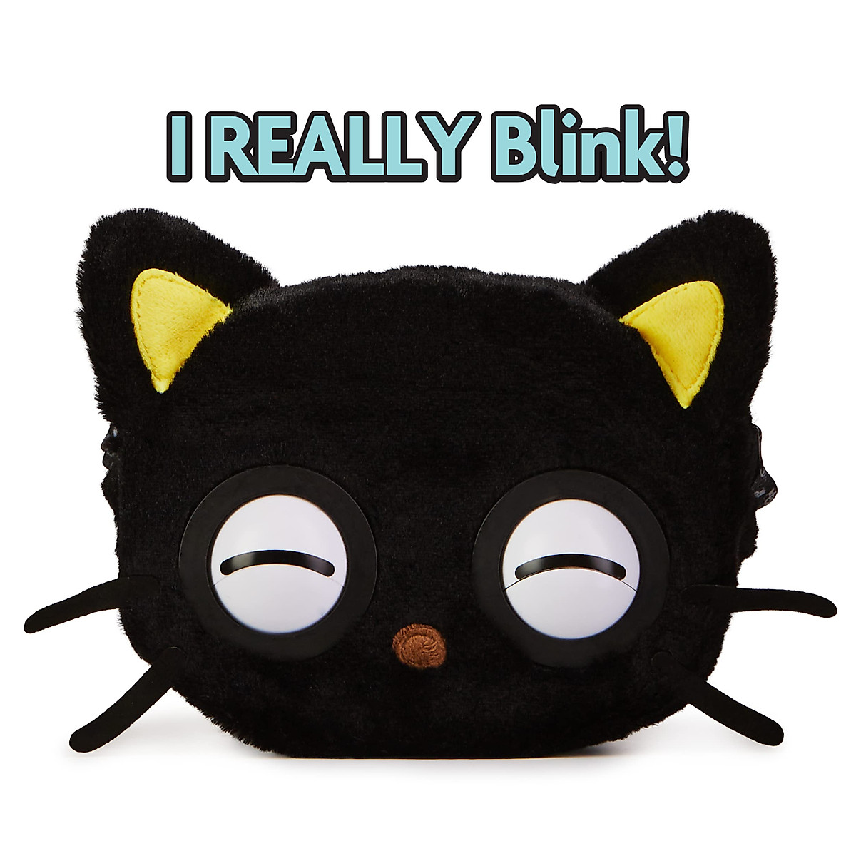 Purse Pets, Sanrio Hello Kitty and Friends, Chococat Interactive Pet Toy & Crossbody Kawaii Purse, Over 30 Sounds & Reactions, Girls & Tween Gifts