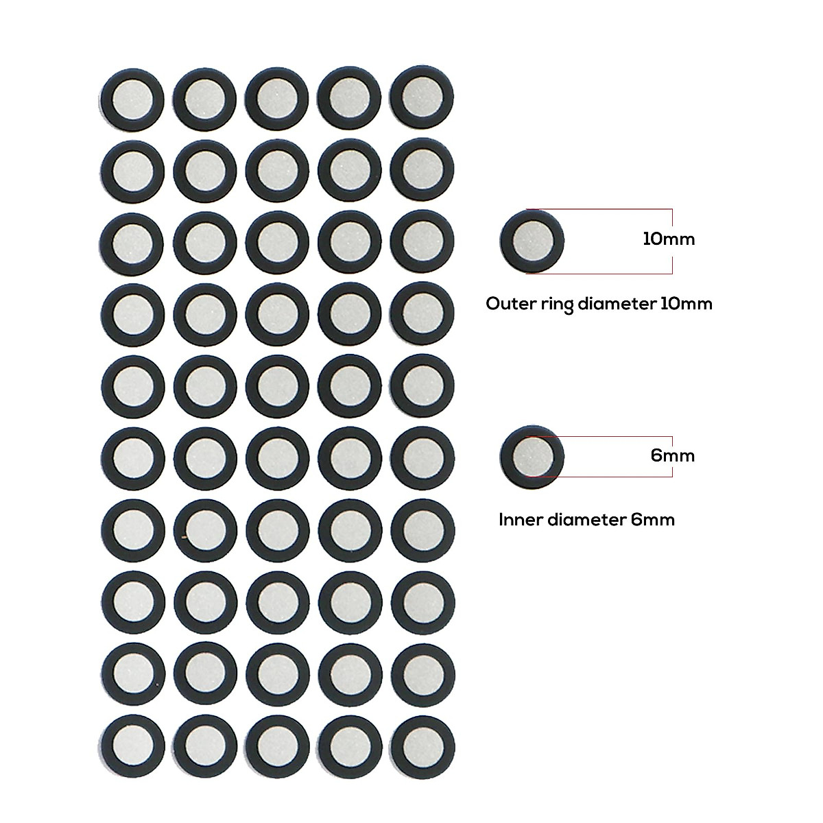 6.0mm 3D Scanning Markers for 3D Scanner, Accurate Tracking Dots, Reference Point Markers, and Diffuse Reflection for Precise Optical Tracking and 3D Scanning(200 Per Pack)