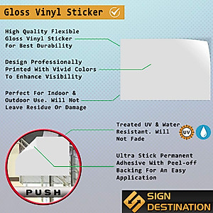 Decal Sticker Multiple Sizes Buy Here Pay Here Financing Available Red Business Buy Here Outdoor Store Sign Red - 28inx20in, One Sticker