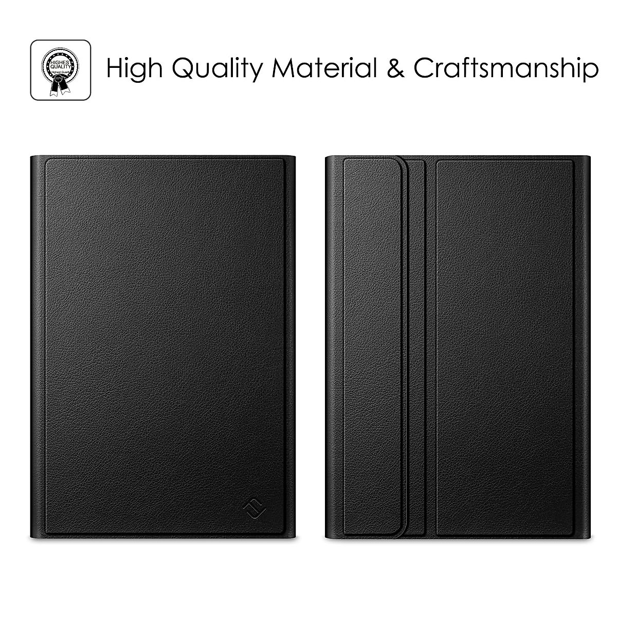 FINTIE Keyboard Case for Samsung Galaxy Tab A 8.4 2020 Model SM-T307, Slim Shell Lightweight Stand Cover with Detachable Wireless Bluetooth Keyboard, Black