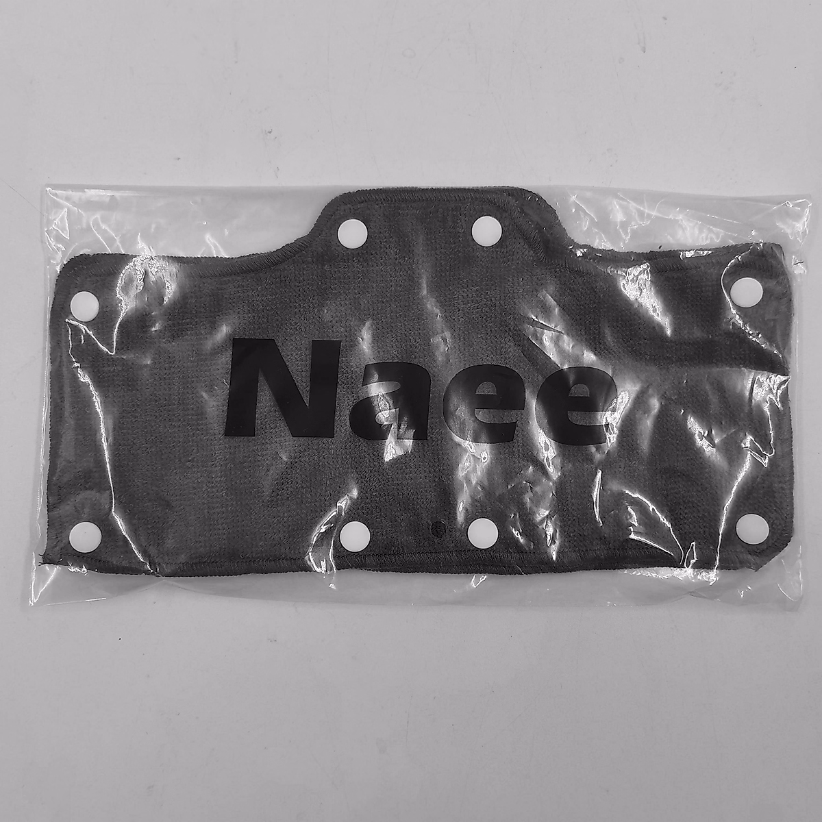 Dark Gray Sweatband for Hardhat Washable Velvet Terry Cotton Hard Hat Liner NAEE snap on (3pcs)