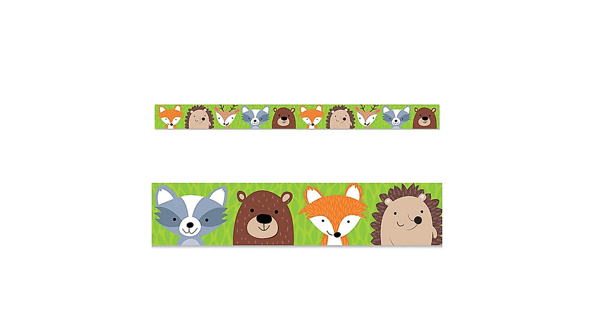 Woodland Friends EZ Border for Classroom Bulletin Boards | Creative ...