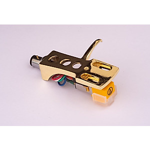 Gold plated Headshell, cartridge, needle for YAMAHA YP211, YP400, YP450, YP700, YP701, YPB2, YPB4, YP800, YPD6, YPD71, YPD8, P500, MADE IN ENGLAND