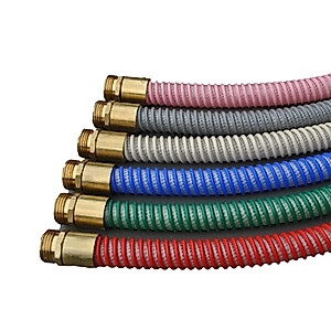 Tuff-Guard - 001-0106-0600 The Perfect Garden Hose, Kink Proof Garden Hose Assembly, Blue, 5/8" Male x Female GHT Connection, 5/8" ID, 50 Foot Length