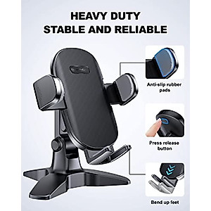 GUANDA TECHNOLOGIES CO., LTD. Cell Phone Stand, Desk Phone Holder, Phone Mount for Car Vent