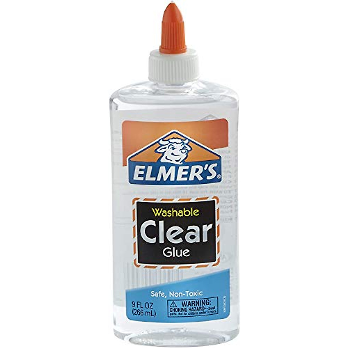 Liquid School Glue, Clear, Washable, Pack of 3-1