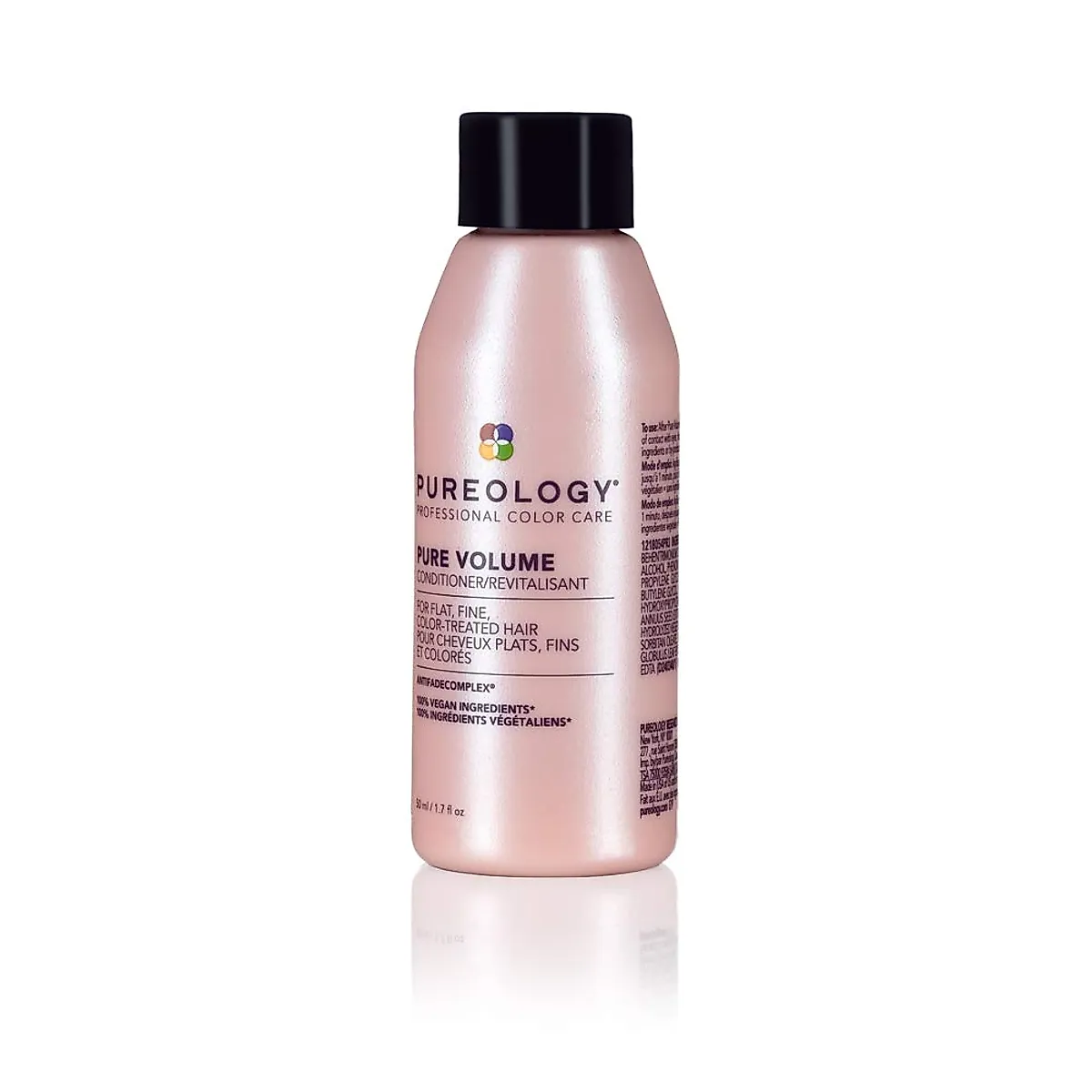 Pureology Pure Volume Conditioner | For Flat, Fine, Color-Treated Hair | Restores Volume & Movement | Sulfate-Free | Vegan | Updated Packaging | 1.7 Fl. Oz. |
