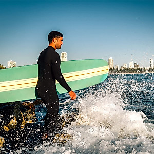 Seaskin Surfing Wetsuit for Mens Womens 3/2mm Chest Zip GBS Full Wetsuit