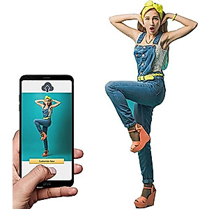 TEXTURE OF DREAMS Personalized Photo Life-Size Cardboard Cutout,Waterproof, Upload Your Own, Custom Picture Cutouts with coroplast, Personalized Birthday Party Supplies (3 feet Tall)