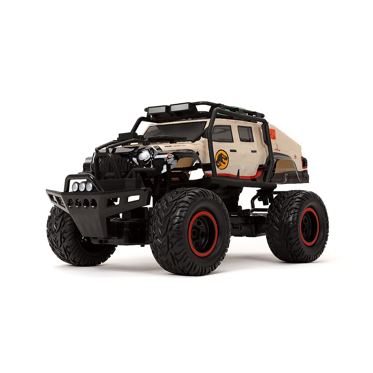 Jurassic World 1:12 Jeep Gladiator RC Radio Control Car, Toys for Kids and Adults