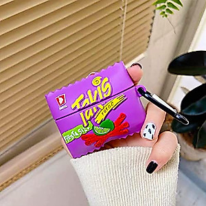 3Pack Cute Case for Airpods Pro 2nd/1st Case Cover,3D Cartoon Funny Food Design Full Protective Soft Silicone Case for Apple Airpods Pro 2nd Generation/Airpods Pro with Keychain for Women Boys Girls