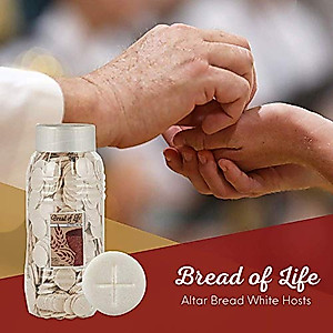 Bread Of Life Altar Bread White Hosts, 1 1/8 Inch, 1000 Pieces