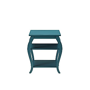 ACME Furniture Becci End Table, One Size, Teal