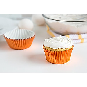 Fox Run Orange Cupcake Liner, Set of 32