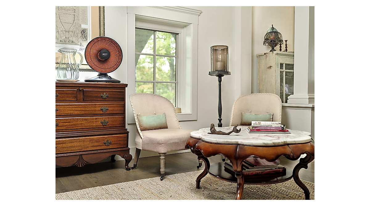 Comfort Zone 70-Degree Oscillating Radiant Heater
