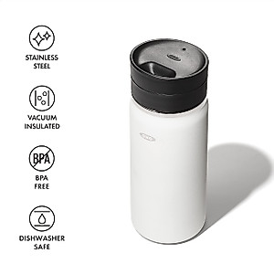 OXO Good Grips 16oz Travel Coffee Mug With Leakproof SimplyClean™ Lid - Quartz