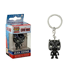 Funko POP Keychain: Captain America 3: Civil War Action Figure, Black Panther