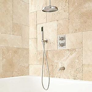 Signature Hardware 930914-12 Hinson 12" Rainfall Shower System with Hand Shower