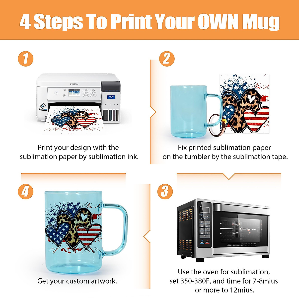 FECBK 25 Pack Sublimation Double Wall Glass Blanks with Bamboo Lids and Straws 20oz Sublimation Snow Globe Tumbler Clear Pre Drilled Beer Can Glass Cup for Iced Coffee, Juice, Soda, DIY Snow Globe