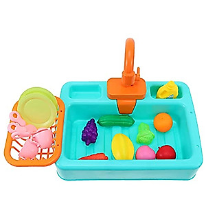balacoo Small Bird Toys Parrot Bath Tub with Faucet Automatic Bath Box Water Dispenser Bird Shower Feeder Sink Playing Toy for Small Parrot Budgie Parakeet Canary Macaw Children Toys
